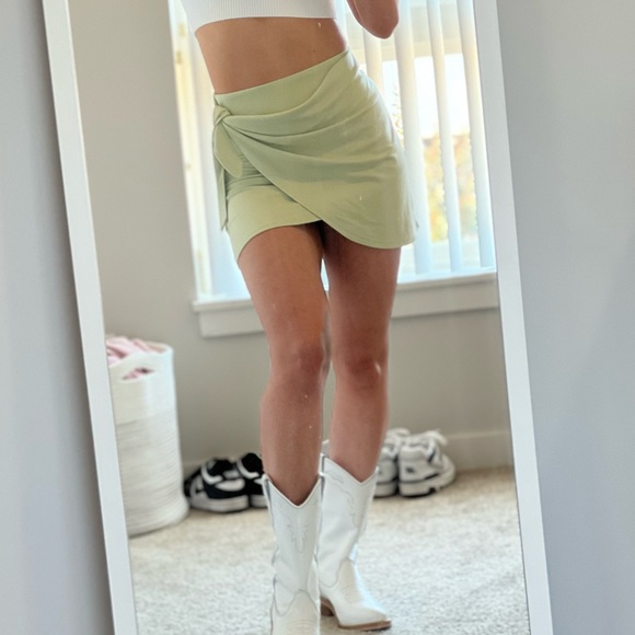 Aritzia | Skirts | Aritzia Wilfred Saturn Mini Skirt | Poshmark